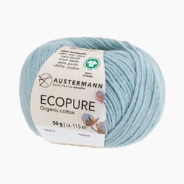 Ecopure von Austermann , Aqua, aus Baumwolle