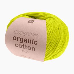 Essentials Organic Cotton aran von Rico Design, Pistazie, aus Baumwolle