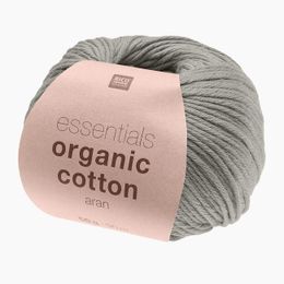 Essentials Organic Cotton aran von Rico Design, Grau, aus Baumwolle
