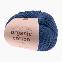 Essentials Organic Cotton aran von Rico Design, Marine, aus Baumwolle