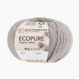 Ecopure von Austermann , Silber, aus Baumwolle