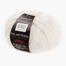 Phil Air P&eacute;rou von phildar, Ecru, aus Alpaka