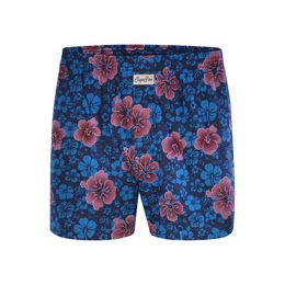 Sugar Pine Boxershorts ' Aloha Vera ' Herren Gr&ouml;&szlig;e XL blau / pink