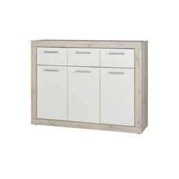 Höffner Kommode Baccio ¦ holzfarben ¦ Maße (cm): B: 118 H: 92 T: 34