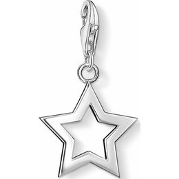 Thomas Sabo Charm-Anh&auml;nger 'Stern' Damen Gr&ouml;&szlig;e One Size silber