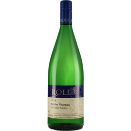 Weingut Roll Müller Thurgau Gutswein 1,0 L Müller-Thurgau / Rivaner 2023 Trocken - Rheinhessen – Weißwein Qualitätswein