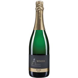 Winzer der Rheinhessischen Schweiz sekt Riesling 2022 Trocken - Wöllsteiner Rheingrafenstein Rheinhessen – Perl- & Schaumwein Sekt b.A.