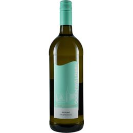 Vinum Autmundis Umstädter 1,0 L Riesling 2023 Halbtrocken - Hessische Bergstraße – Weißwein Qualitätswein