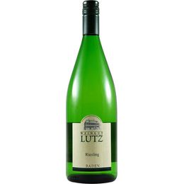 Weingut Lutz 1,0 L Riesling 2023 Halbtrocken - Baden – Weißwein Qualitätswein