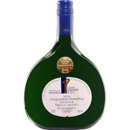 Weingut Gebr. Geiger Jun. Silvaner 2018 Trocken - Th&uuml;ngersheimer Johannisberg Franken &ndash; Wei&szlig;wein Sp&auml;tlese