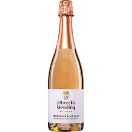 Weingut Albrecht-Kiessling Rosé brut Lemberger 2022 Brut - Heilbronner Stiftsberg Württemberg – Perl- & Schaumwein Winzersekt
