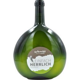 Weingut Schmitt Bergtheim Doppel-Magnum-Bocksbeutel 3,0 L Silvaner 2023 Trocken - Franken &ndash; Wei&szlig;wein Qualit&auml;tswein