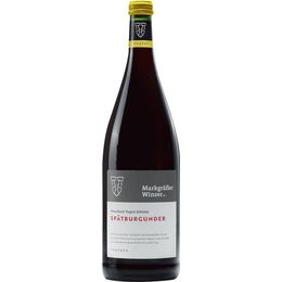 Markgr&auml;fler Winzer Markgr&auml;fler Winzer Tagwerk Liter 1,0 L Sp&auml;tburgunder 2024 Trocken - Feuerbach Vogtei R&ouml;tteln Baden &ndash; Rotwein Qualit&auml;tswein