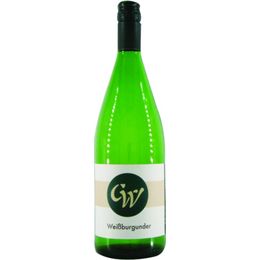 Weingut Jens Christmann 1,0 L Wei&szlig;burgunder 2023 Feinherb - Kindenheimer Burgweg Pfalz &ndash; Wei&szlig;wein Qualit&auml;tswein