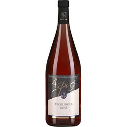 Weing&auml;rtnergenossenschaft Aspach Weing&auml;rtnergenossenschaft Aspach 1,0 L Trollinger 2025 Halbtrocken - W&uuml;rttemberg &ndash; Ros&eacute; Qualit&auml;tswein