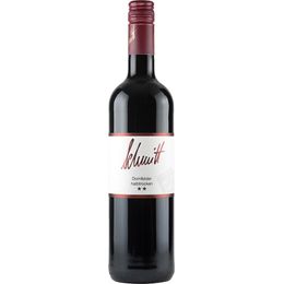 Weingut Holger Schmitt Dornfelder 2023 Halbtrocken - Schimsheimer Leckerberg Rheinhessen &ndash; Rotwein Qualit&auml;tswein