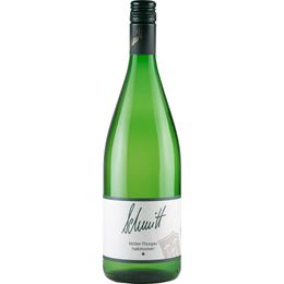 Weingut Holger Schmitt M&uuml;ller-Thurgau 1,0 L / Rivaner 2023 Halbtrocken - Rheinhessen &ndash; Wei&szlig;wein Qualit&auml;tswein