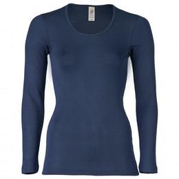 Engel - Women's Unterhemd L/S - Merinounterwäsche Gr 38/40 blau
