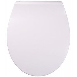 Sanilo WC-Sitz mit Absenkautomatik Flat Weiß - Premium Toilettendeckel direkt vom Hersteller
