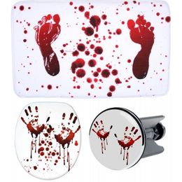 Sanilo 3-teiliges Badezimmer Set Blood