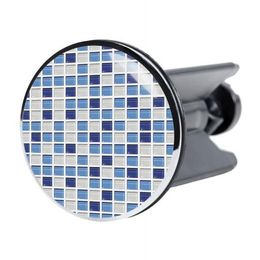 Sanilo Waschbeckenstöpsel Mosaik Blau