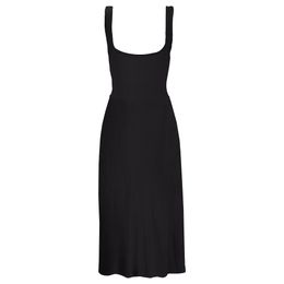 Lascana Midikleid Damen Gr&ouml;&szlig;e 34 schwarz Winterkleid