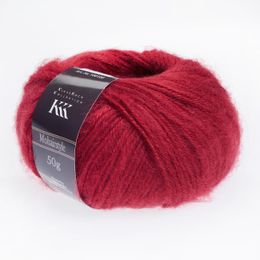 Mohairstyle von KKK, Kirschrot, aus Polyacryl