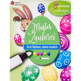 buttinette Eier-Farben mit Zauberstift, 5 Farben