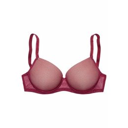Lascana Bra 'Invisible Pink' female Red size 95