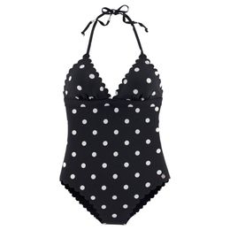 Lascana Swimsuit female Black size 38