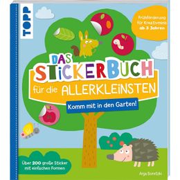 TOPP Buch "Das Stickerbuch für die Allerkleinsten - Komm mit in den Garten"