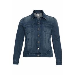 sheego Jacke Damen Gr&ouml;&szlig;e XXXL blue denim Sommerjacke