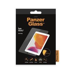 PanzerGlass Displayschutz, Schutzfolie transparent, iPad 10,2" geeignet für: Tablet-PC Kompatibel zu: iPad 10,2" Material: Glas Beschaffenheit: Glänzend