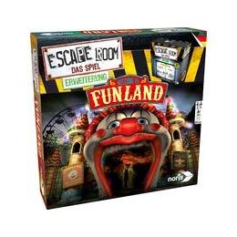 Noris Escape Room: Funland, Partyspiel Erweiterung Spieleranzahl: 2 - 5 Spieler Altersangabe: ab 16 Jahren Serie: Escape Room