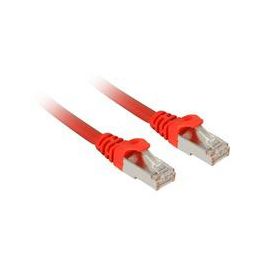 Sharkoon Patchkabel SFTP, RJ-45, mit Cat.7a Rohkabel rot, 1 Meter Verwendung: Zum Verbinden von Computern mit einem Hub bzw. Switch innerhalb eines Netzwerks Anschlüsse: 1x RJ-45 (Stecker) auf 1x RJ-45 (Stecker) Version: Cat.7