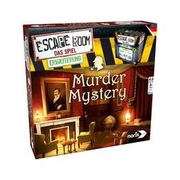Noris Escape Room: Murder Mystery, Partyspiel Erweiterung Spieleranzahl: 2 - 5 Spieler Spieldauer: 1 Stunde Altersangabe: ab 16 Jahren Serie: Escape Room