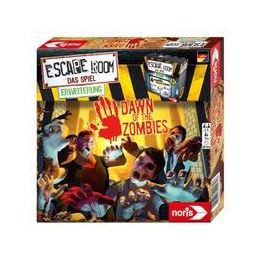 Noris Escape Room: Dawn of the Zombies, Partyspiel Spieleranzahl: 2 - 5 Spieler Spieldauer: 1 Stunde Altersangabe: ab 16 Jahren Serie: Escape Room
