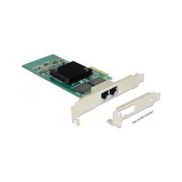 Delock PCIe > 2 x Gigabit LAN, LAN-Adapter