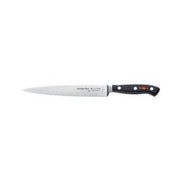 DICK Premier Plus Tranchiermesser Wellenschliff, 21cm schwarz/silber