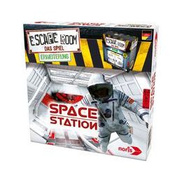 Noris Escape Room Space Station, Partyspiel Erweiterung Spieleranzahl: 2 - 5 Spieler Spieldauer: 1 Stunde Altersangabe: ab 16 Jahren Serie: Escape Room