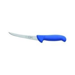 DICK ErgoGrip Ausbeinmesser, steif, 15cm, XXL-Sicherheitsgriff blau, geschweifte Klinge