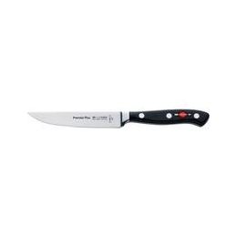 DICK Premier Plus Steakmesser Wellenschliff, 12cm schwarz/silber, kr&auml;ftigere Form