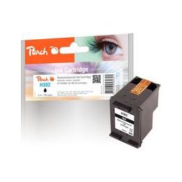 Peach Tinte schwarz PI300-649 kompatibel zu HP 302, F6U66A