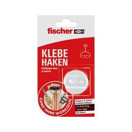 Fischer GOW Klebehaken wei&szlig;