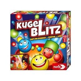 Noris Kugelblitz, Geschicklichkeitsspiel Spieleranzahl: 2 - 4 Spieler Altersangabe: ab 4 Jahren