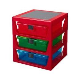 LEGO Schubladenbox, Aufbewahrungsbox rot