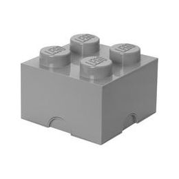 LEGO Storage Brick 4, Aufbewahrungsbox grau Typ: Kiste Geeignet für: Spielzeug Material: Polypropylen
