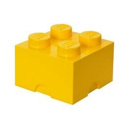 LEGO Storage Brick 4 gelb, Aufbewahrungsbox