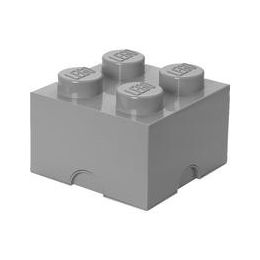 LEGO Storage Brick 4 grau, Aufbewahrungsbox Typ: Kiste Geeignet für: Spielzeug Material: Polypropylen