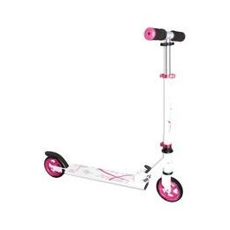 Muuwmi Aluminium Scooter 125 mm weiß/pink Bauweise: Zweirädrig Tragkraft: 100 kg